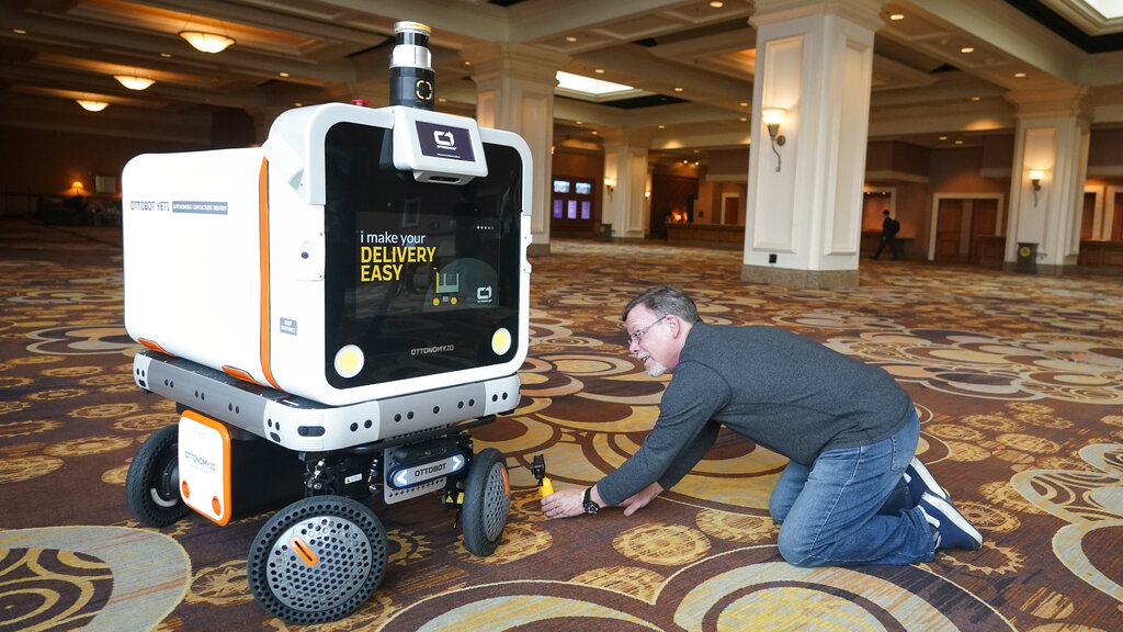 Best of CES 2023: Wireless TV, delivery robots and in-car VR | News ...